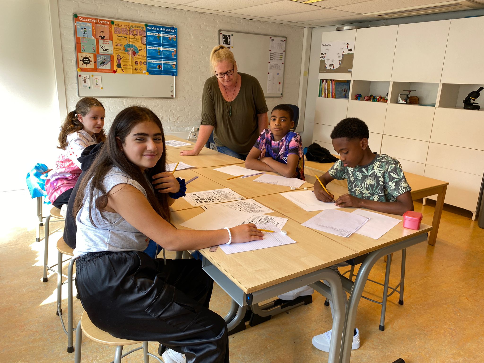 Lessen Plusklas gestart - Waalse School